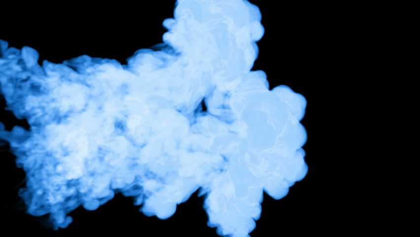 Blue Ink Trickle Dissolves in Stock Footage Video (100% Royalty-free ...