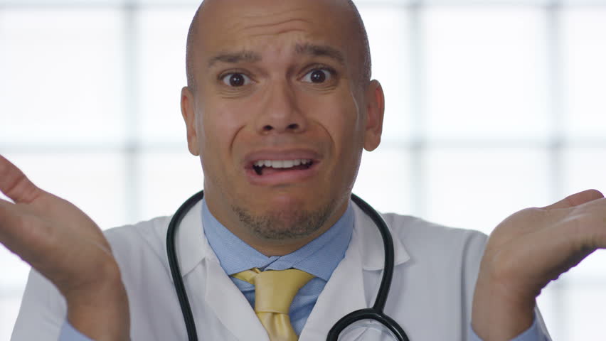 Clueless Doctor Doesnt Know What Stock Footage Video (100% Royalty-free ...