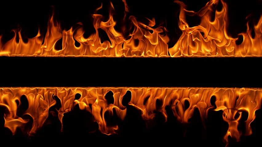 fire lines super slow motion isoélated Stock Footage Video (100% ...