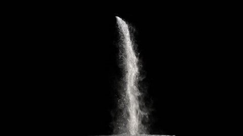 Looped Slow Motion Waterfall Texture Seamless Stock Footage Video (100% ...