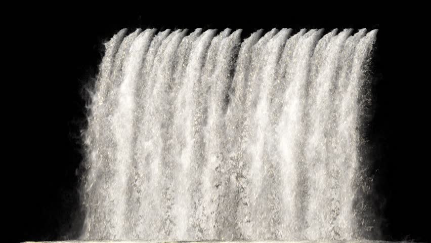 Waterfall Texture Seamless Loop, 4k, Stock Footage Video (100% Royalty ...