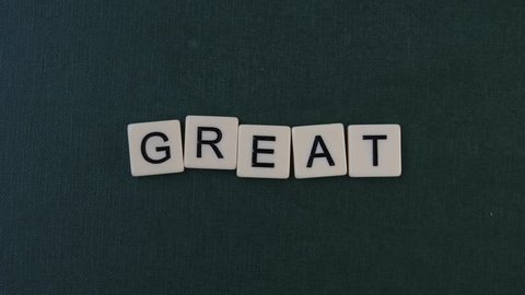 Behavior Word Made Square Letter Word Stock Photo 1234812907 | Shutterstock