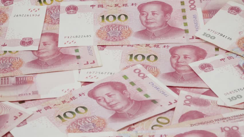 Chinese 100 Rmb ,yuan Banknotes Stock Footage Video (100% Royalty-free ...