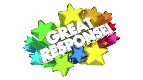 Great Response Stars Support Helpful 3d Stock Footage Video (100% ...