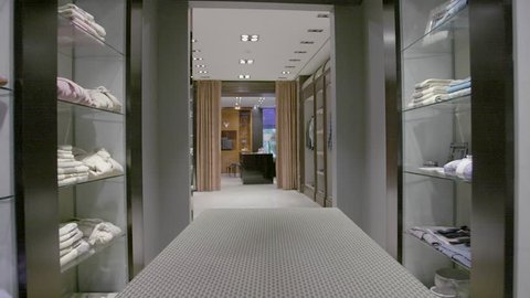 Reception Waiting Area Lobby Wall Decorate Stock Footage Video (100% ...