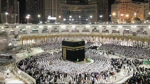 Kaaba night Stock Video Footage - 4K and HD Video Clips | Shutterstock
