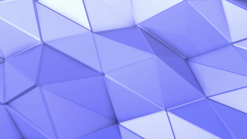 blue abstract animated background low poly Stock Footage Video (100% ...