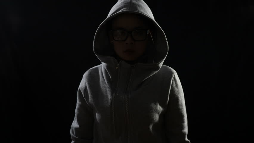 Woman Hacker Pose Stock Footage Video (100% Royalty-free) 1017895030 ...
