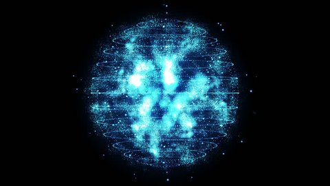 Colorful Data Explosion Big Data Cloud Stock Vector (Royalty Free ...