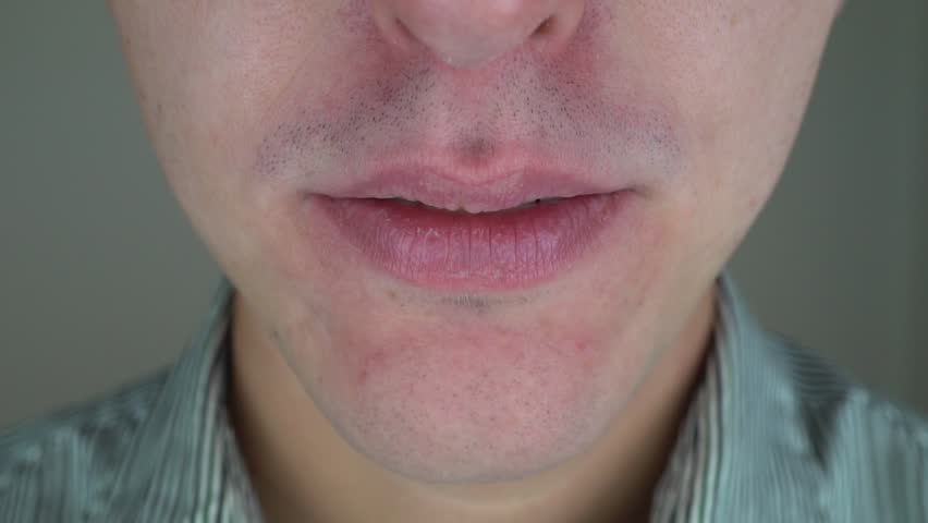 Business Man Blowing Raspberry Slow Motion Stock Footage Video (100% ...