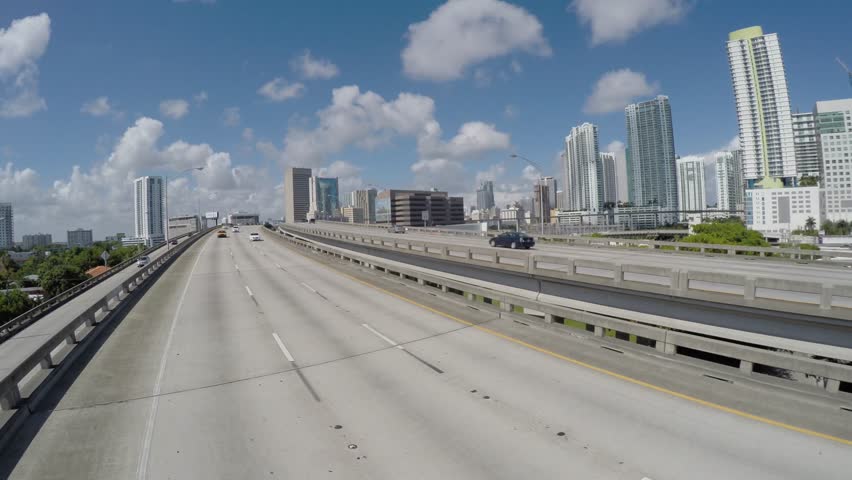 driving miami florida Stock Footage Video (100% Royalty-free) 10180136 ...