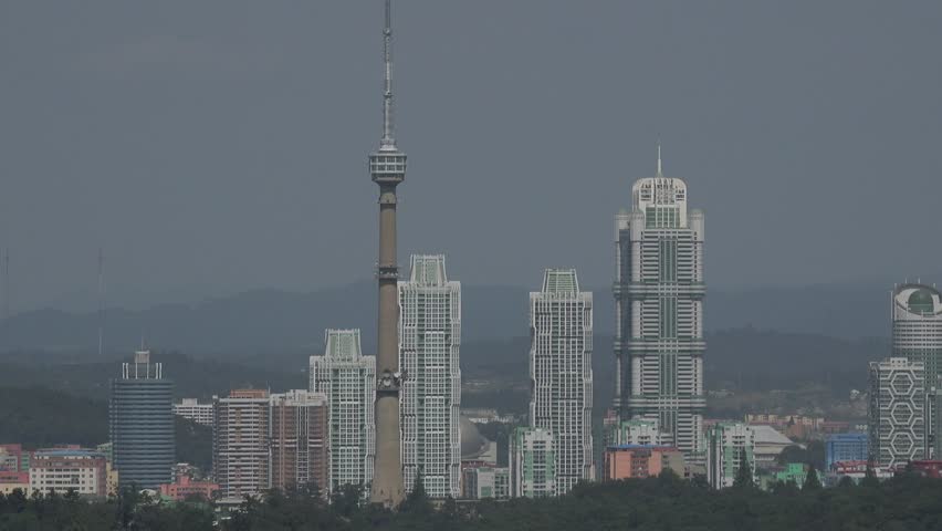 North Korea Capital City Pyongyang Stock Footage Video (100% Royalty ...