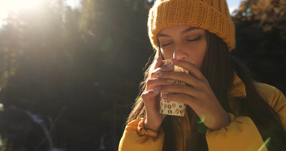 young pretty girl smoking talking Stock Footage Video (100% Royalty ...