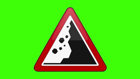 72 Rock slide sign Stock Video Footage - 4K and HD Video Clips ...