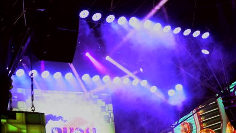 This Video Shows Epic Colorful Flashing Stock Footage Video (100% ...