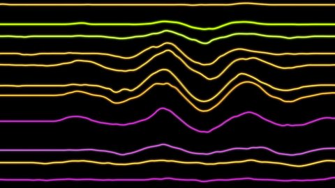 4k Abstract Lines 3d Animation Stock Footage Video (100% Royalty-free ...