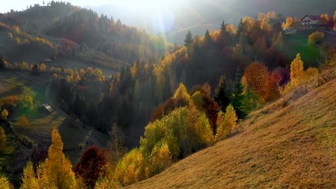 Autumn Sunrise Over Newfound Gap Overlook Stock Photo (Edit Now) 381963928