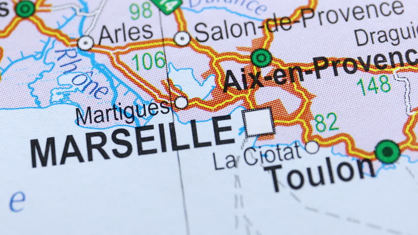 Marseille street map Stock Video Footage - 4K and HD Video Clips ...