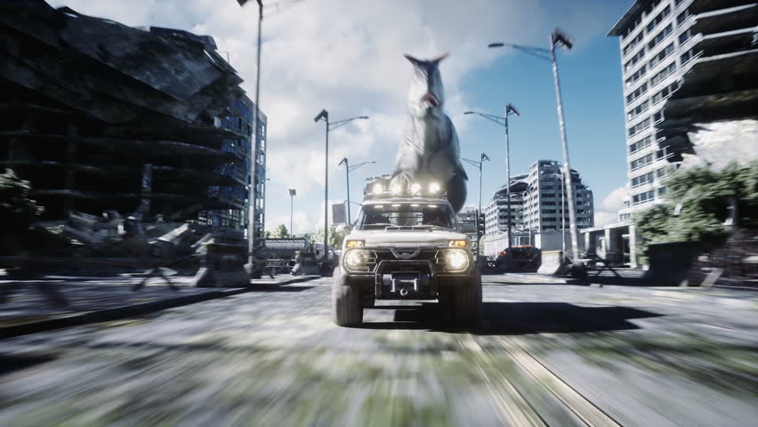 Dinosaur Chasing Stock Video Footage - 4K and HD Video Clips | Shutterstock