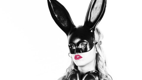 Rabbit Hood Human Skull Stock Vector (Royalty Free) 1510422776