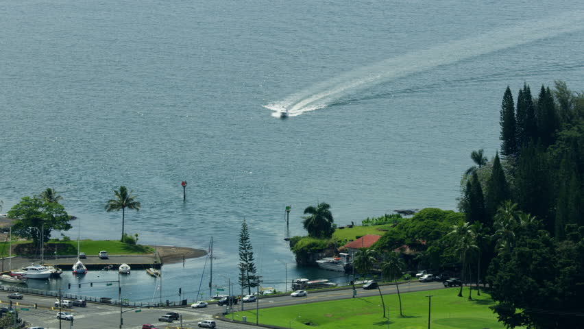 aerial view hilo state capitol pacific Stock Footage Video (100% ...