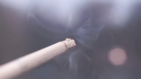 Smoking First Person Macro View Stock Footage Video (100% Royalty-free ...
