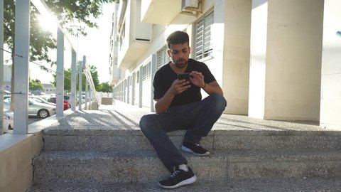 Dancing Man Breakdancing On Roof Top Stock Footage Video (100% Royalty ...
