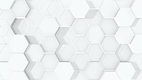 Abstract Hexagon Geometric Surface Loop 1a Stock Footage Video (100% ...