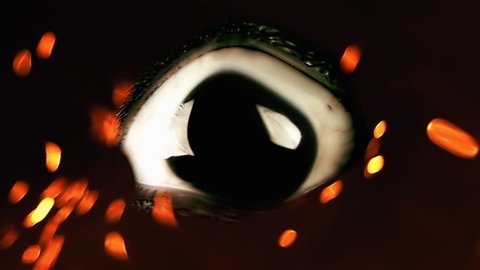 Heavy Wave Distortion Fx Giant Scary Stock Footage Video (100% Royalty ...