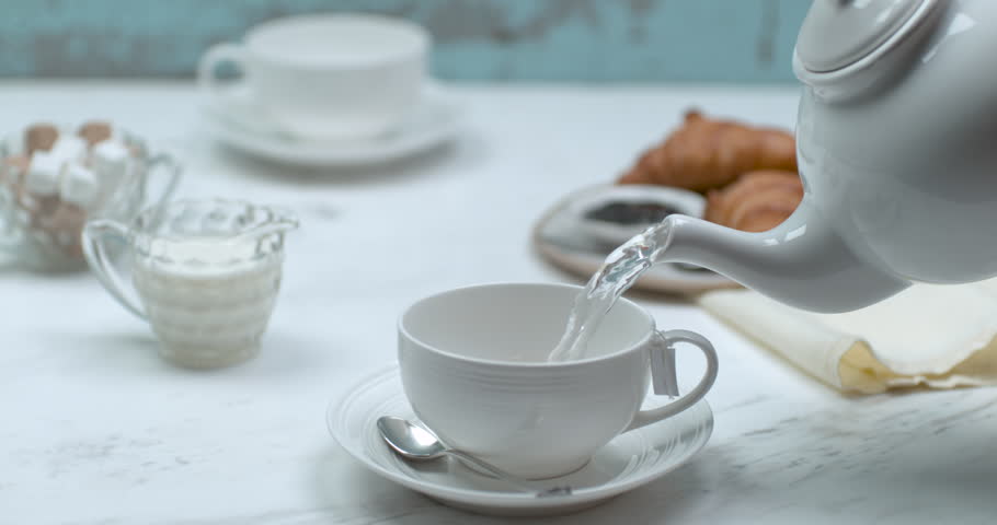 Hot Water Being Poured in Stock Footage Video (100% Royalty-free ...