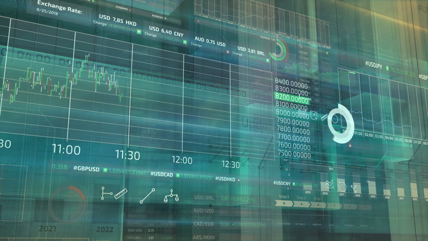 3d background trading animation Stock Footage Video (100% Royalty-free ...