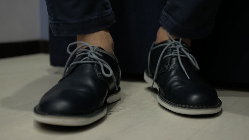 Man Stomping His Foot in Stock Footage Video (100% Royalty-free ...