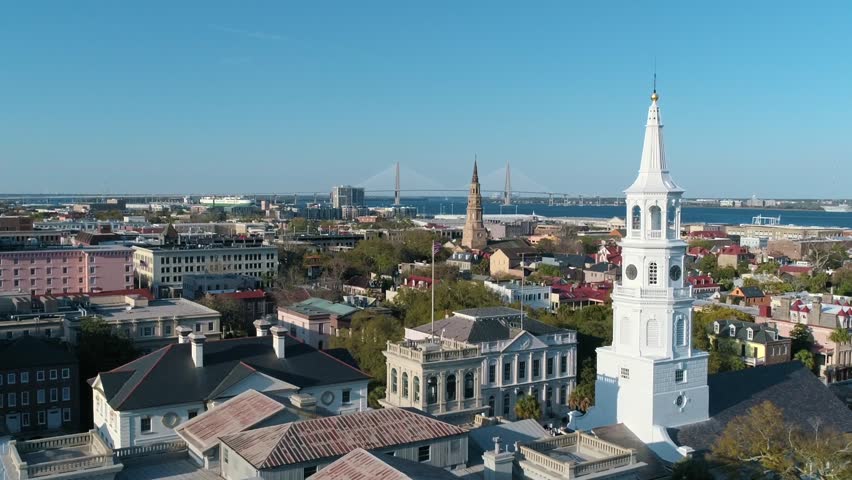 Downtown Charleston Sc Stock Video Footage - 4K and HD Video Clips ...