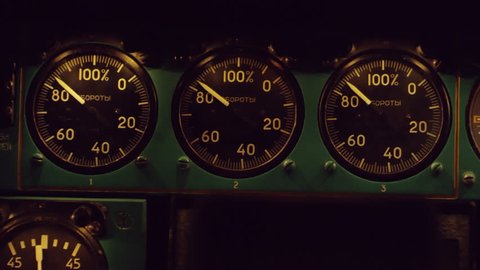 Aircraft Instrument Panel Stock Photo 1239307267 | Shutterstock