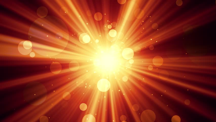 Heavenly Light Rays Worship Animation Stock Footage Video (100% Royalty ...