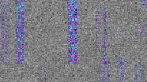 Abstract Fast Flickering Texture Artifacts Codec Stock Footage Video ...