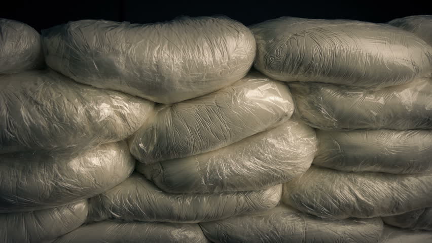 Cocaine Packs Moving Shot Stock Footage Video (100% Royalty-free ...