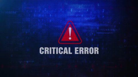 Network Intrusion Alert Warning Error Message Stock Footage Video (100% Royalty-free) 1019579308 ...
