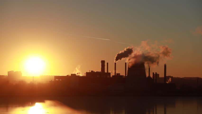 Time Lapse Video 4k Air Pollution Stock Footage Video (100% Royalty ...