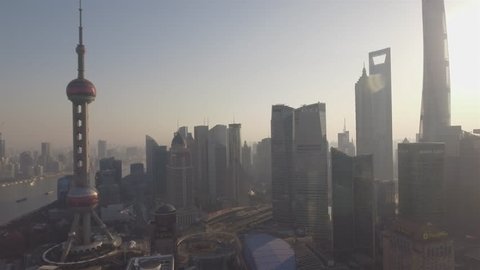 shanghai skyline time-lapse Stock Footage Video (100% Royalty-free ...