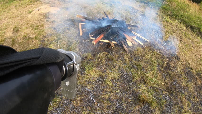 3 Knapsack fire extinguisher Stock Video Footage - 4K and HD Video ...