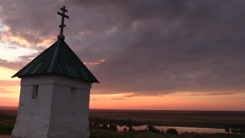 dawn daybreak sunrise sunset sundown dusk Stock Footage Video (100% ...