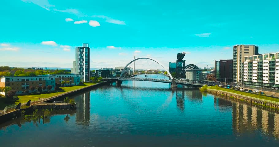 Glasgow Bridge and Cityscape image - Free stock photo - Public Domain ...