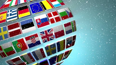 Political Map Emea Region Each Country Stock Illustration 404534167