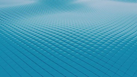 Abstract Surface Wave 3d Loopable Animation Stock Footage Video (100% ...