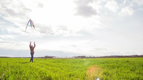 Father Carrying Little Girl Pride Flapping Stock Footage Video (100% ...