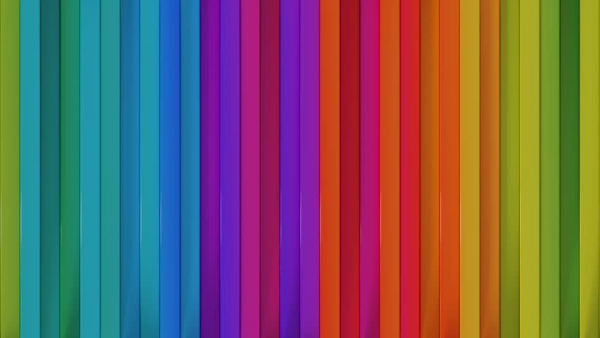 Bright Colorful Vertical Lines. Computer Stock Footage Video (100% ...