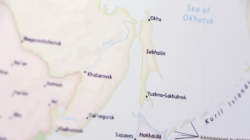 Sakhalin Map Stock Video Footage - 4K and HD Video Clips | Shutterstock