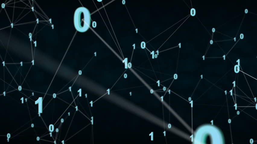 Icons of Numbers One Zero Stock Footage Video (100% Royalty-free ...