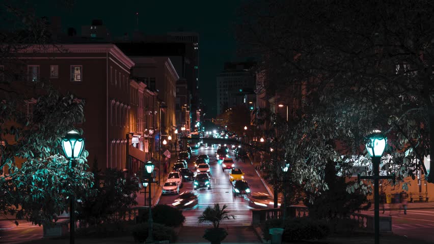 Night Time in Downtown Baltimore, Maryland image - Free stock photo ...